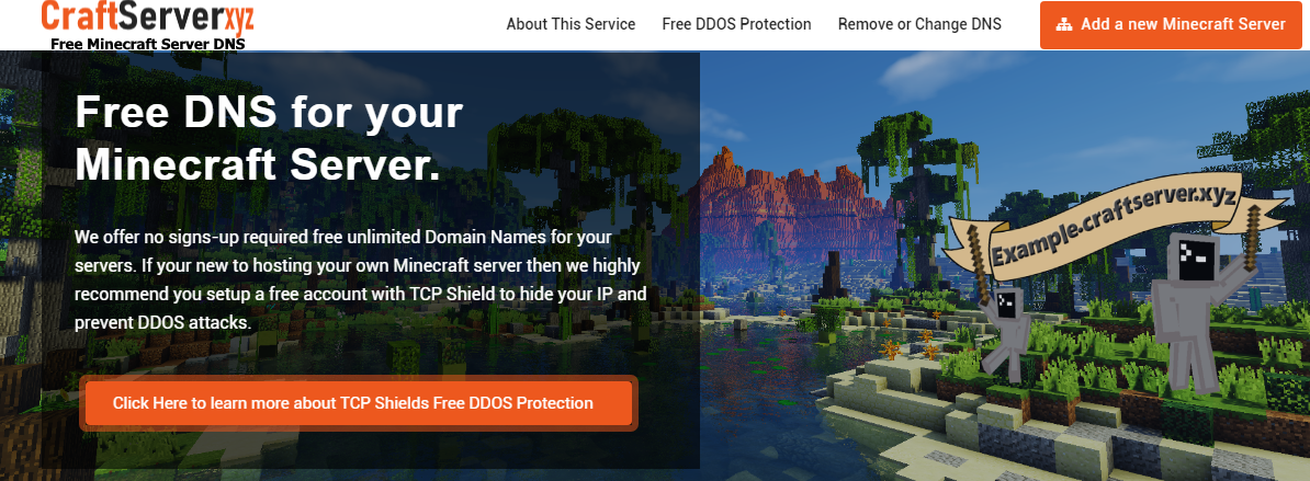 Free DNS for Minecraft Servers | 𝙁𝙡𝙤𝙮𝙙 𝘾𝙧𝙖𝙛𝙩